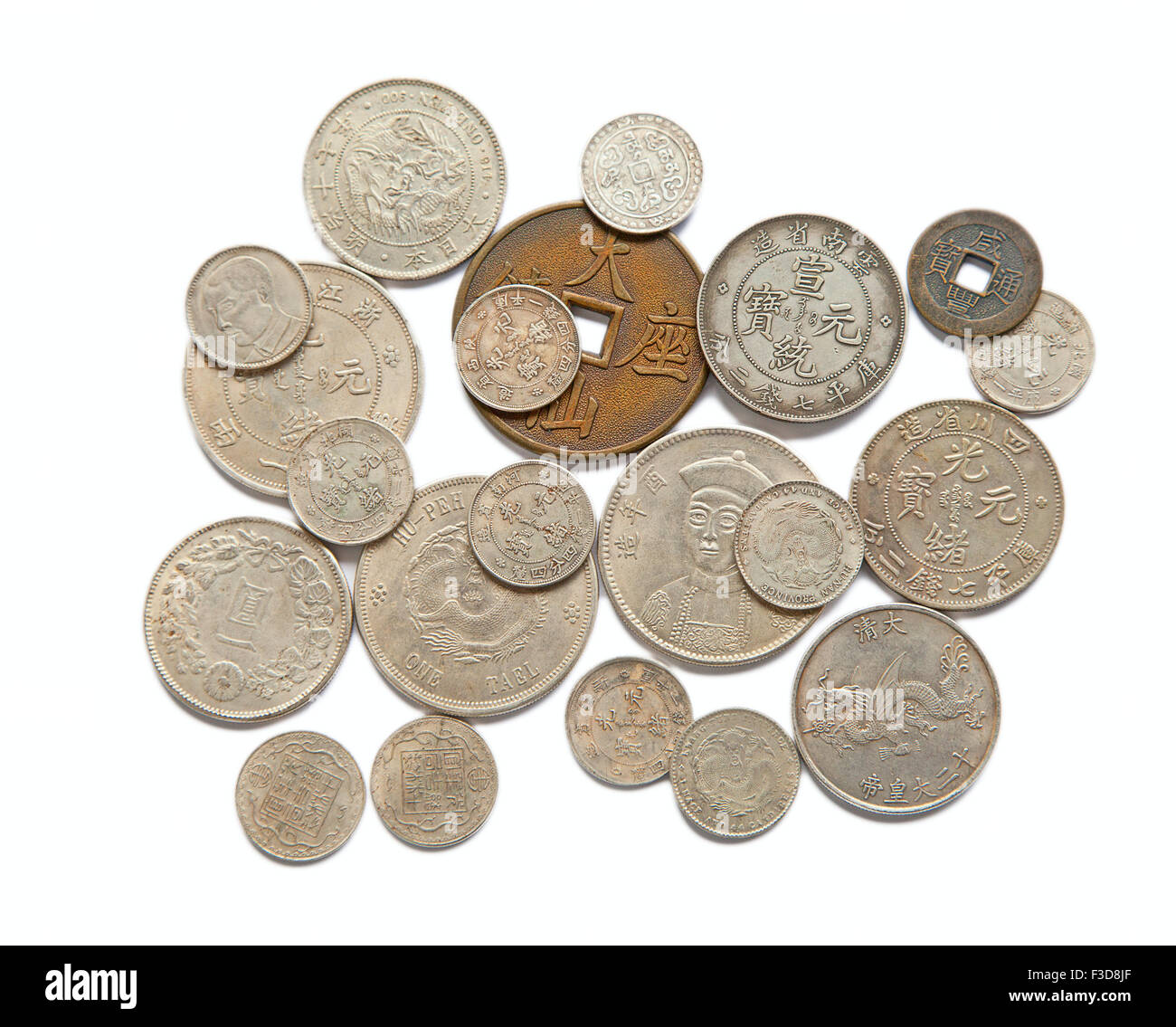 Huge pile of the China coins Stock Photo - Alamy