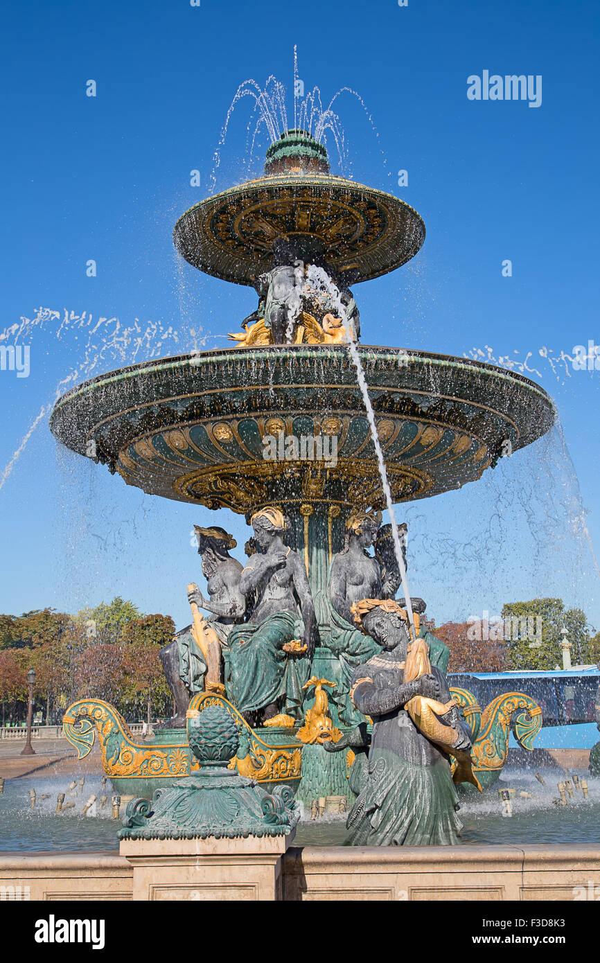 Place de la Concorde in Parice, France Stock Photo - Alamy