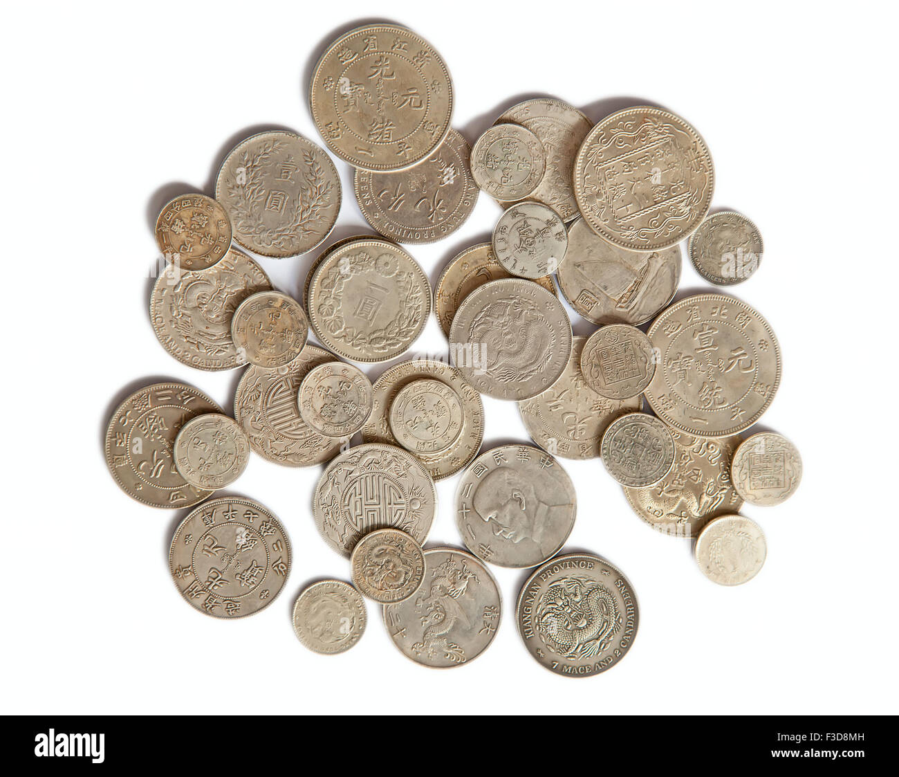 Huge pile of the China coins Stock Photo - Alamy