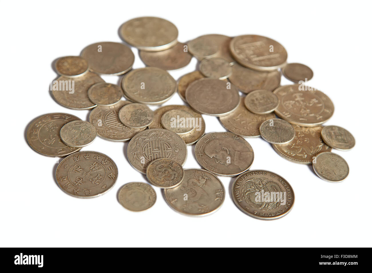Huge pile of the China coins Stock Photo - Alamy