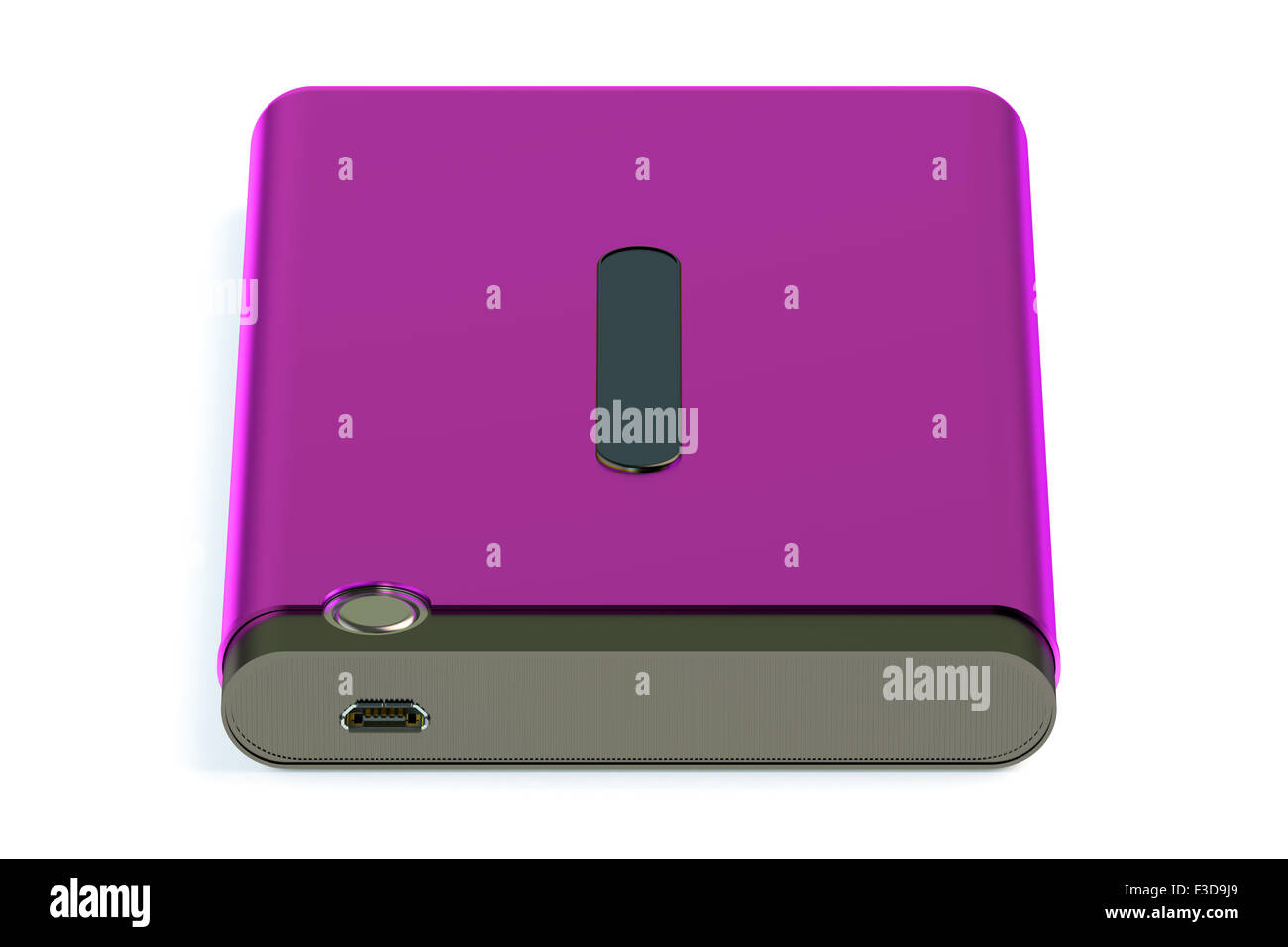 External HDD isolated on white background Stock Photo - Alamy