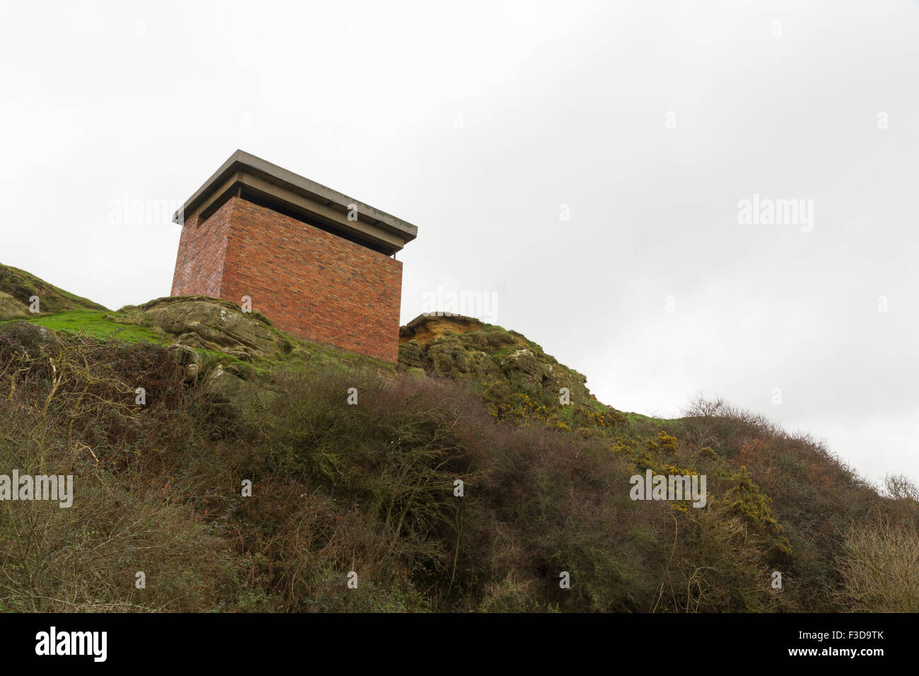Brisk shuttered WWII Observation Post. Anti invasion measure, part of ...