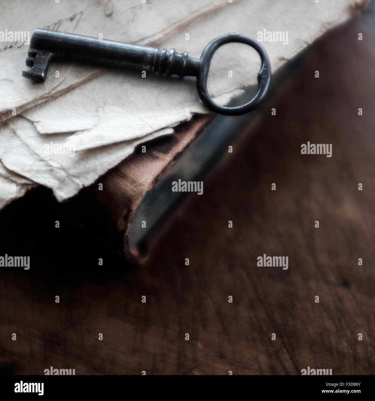 Old fashioned key hi-res stock photography and images - Alamy