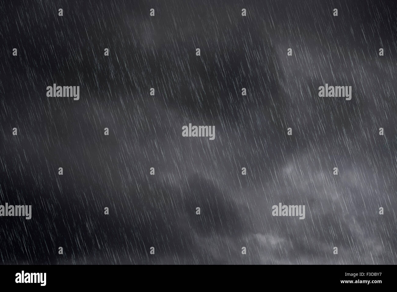 Rain at night Stock Photo - Alamy