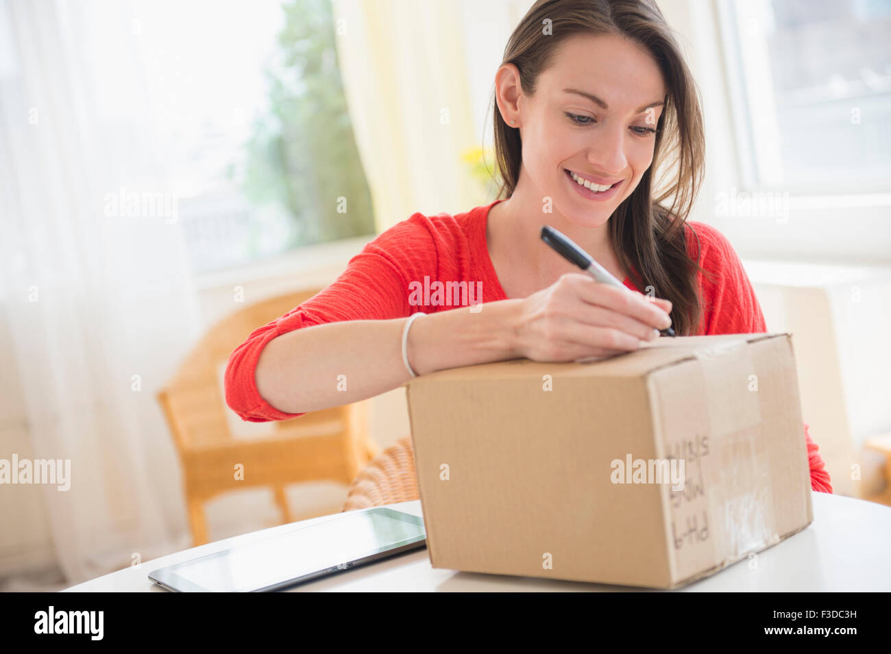 Woman addressing hi-res stock photography and images - Alamy