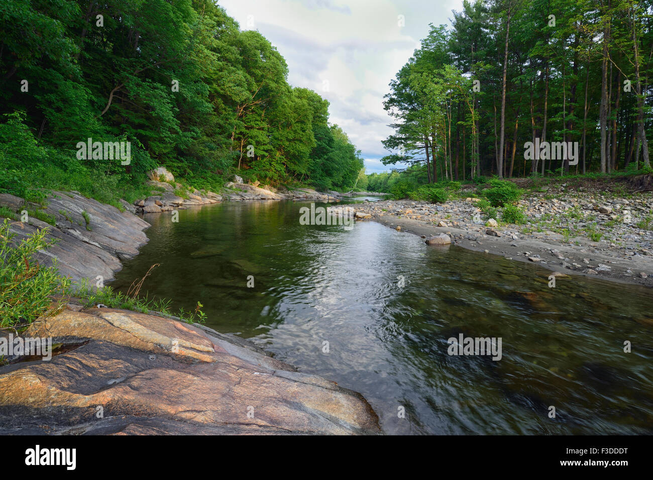 View of Williams River Stock Photo - Alamy