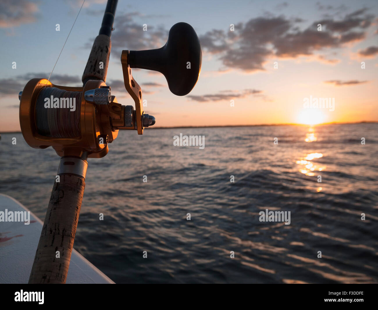 Fishing rod with reel hi-res stock photography and images - Alamy