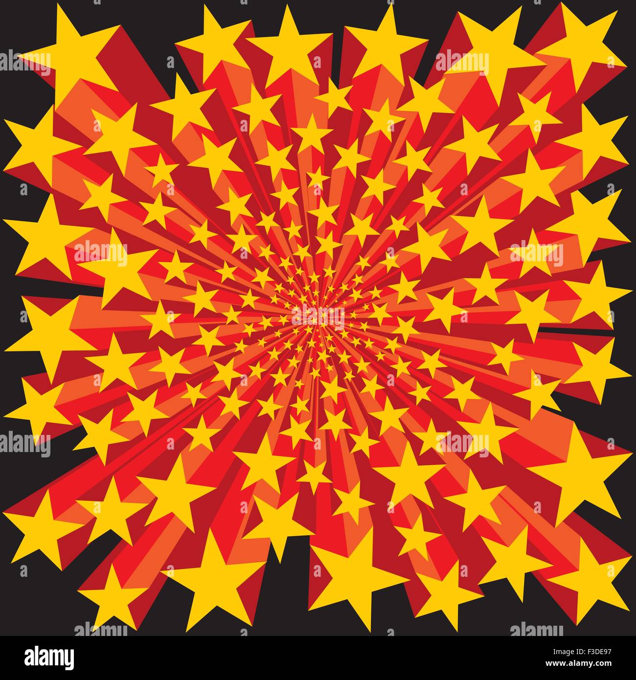 Bursting Stars Background Stock Vector Image & Art - Alamy