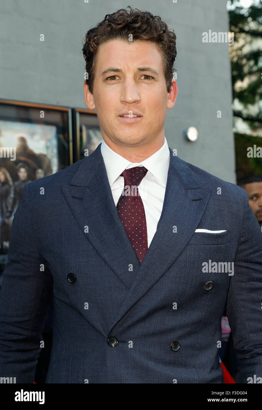 Miles teller fantastic four hi-res stock photography and images - Alamy