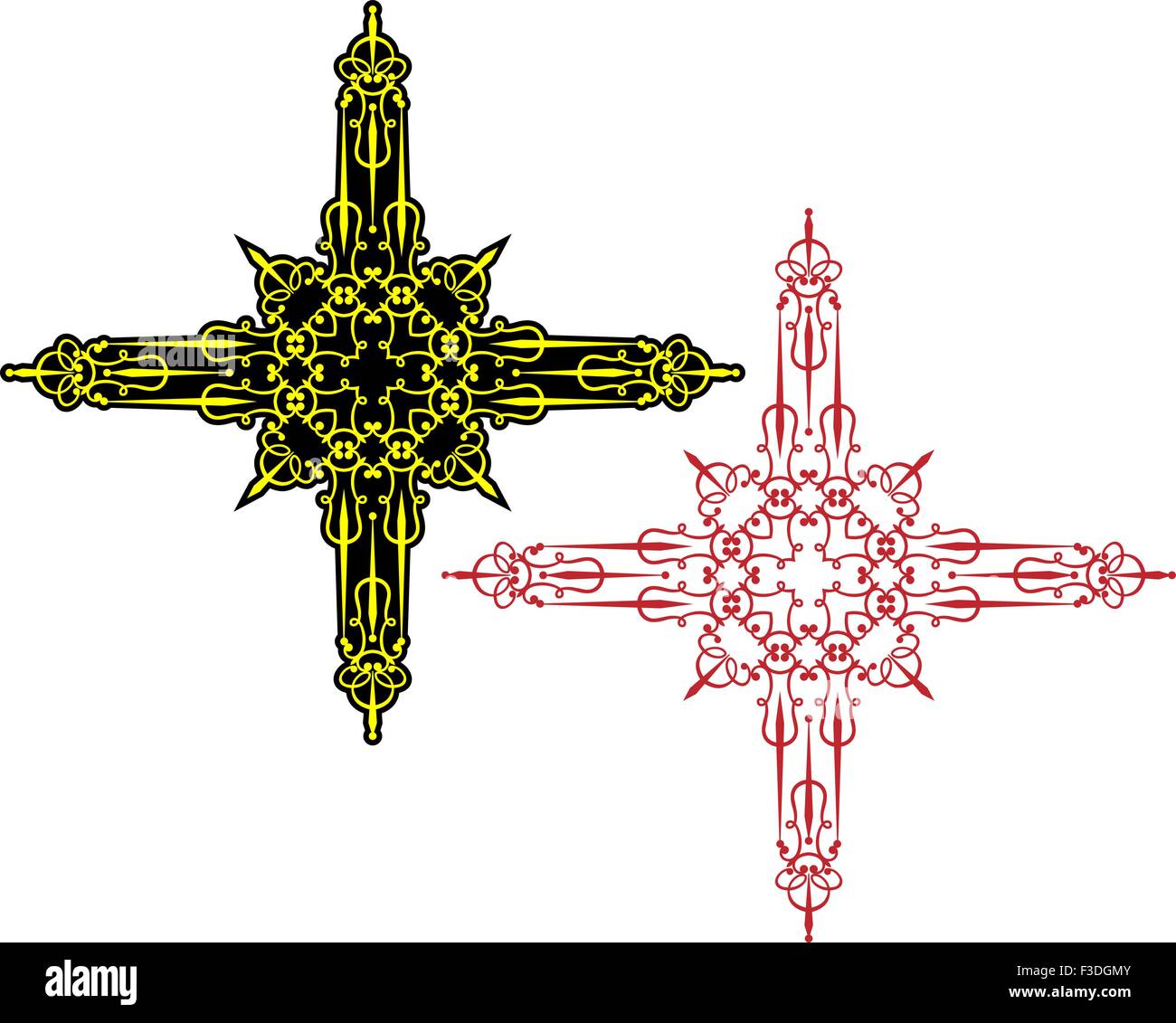 Christian Cross Design Vector Art Stock Vector Image & Art - Alamy