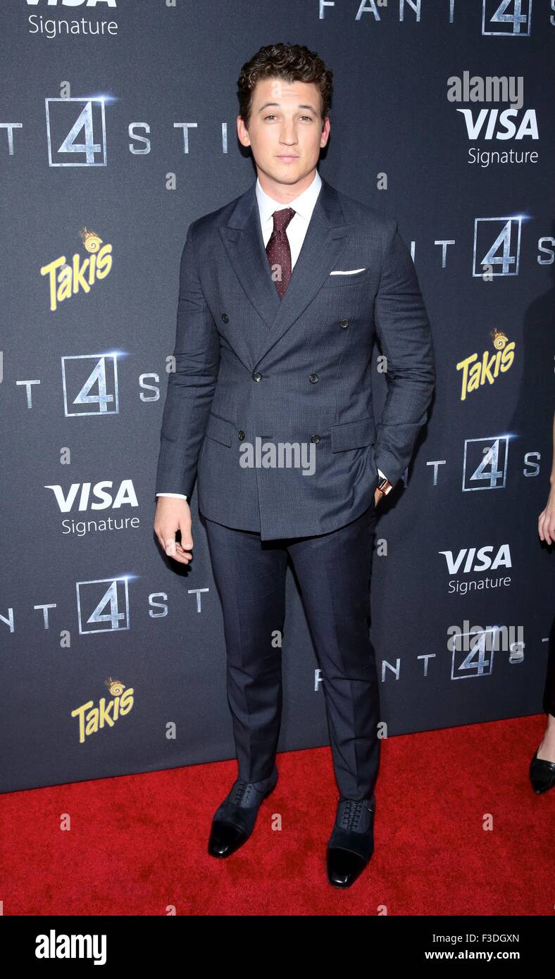 Miles teller fantastic four hi-res stock photography and images - Alamy