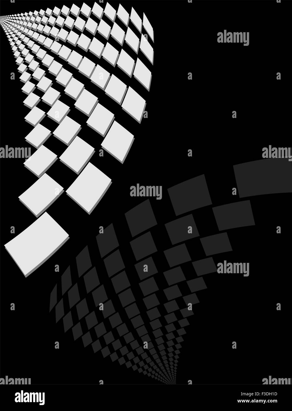 Background Composition, Web Template (Halftone) Vector Art Stock Vector ...
