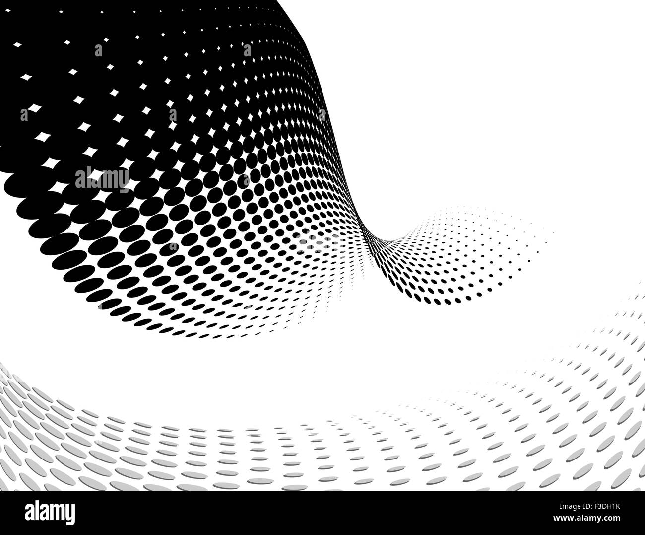Background Composition, Web Template (Halftone) Vector Art Stock Vector ...
