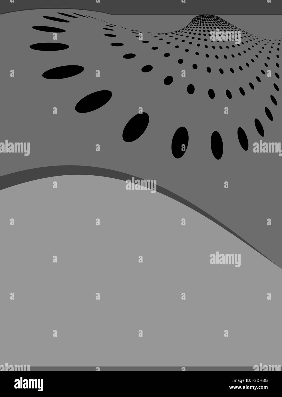 Background Composition, Web Template (Halftone) Vector Art Stock Vector ...