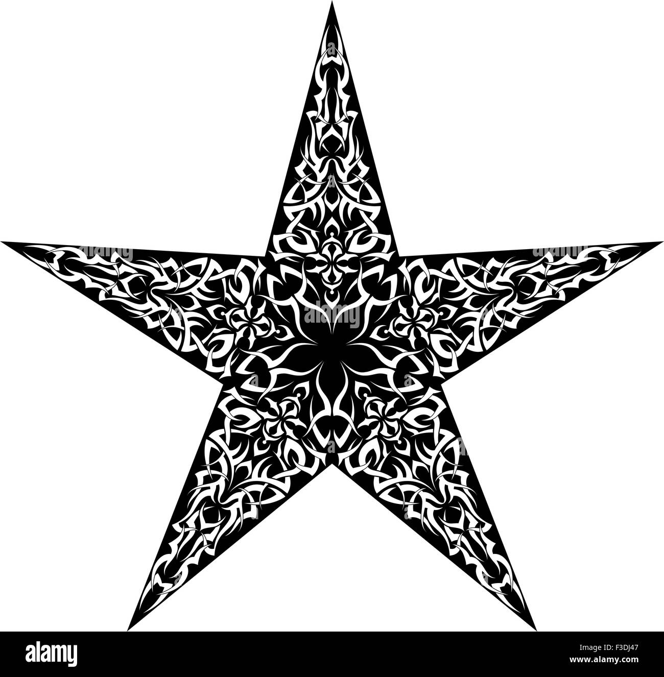 Tattoo Star Design Vector Art Stock Vector Image & Art - Alamy