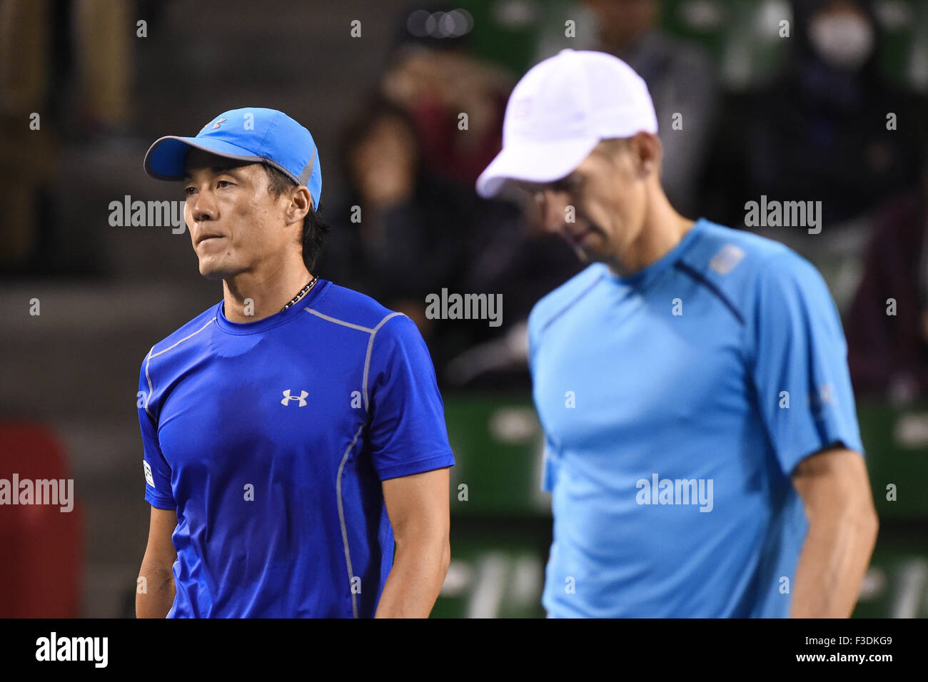 Ariake Coliseum, Tokyo, Japan. 5th Oct, 2015. Toshihide Matsui (JPN ...