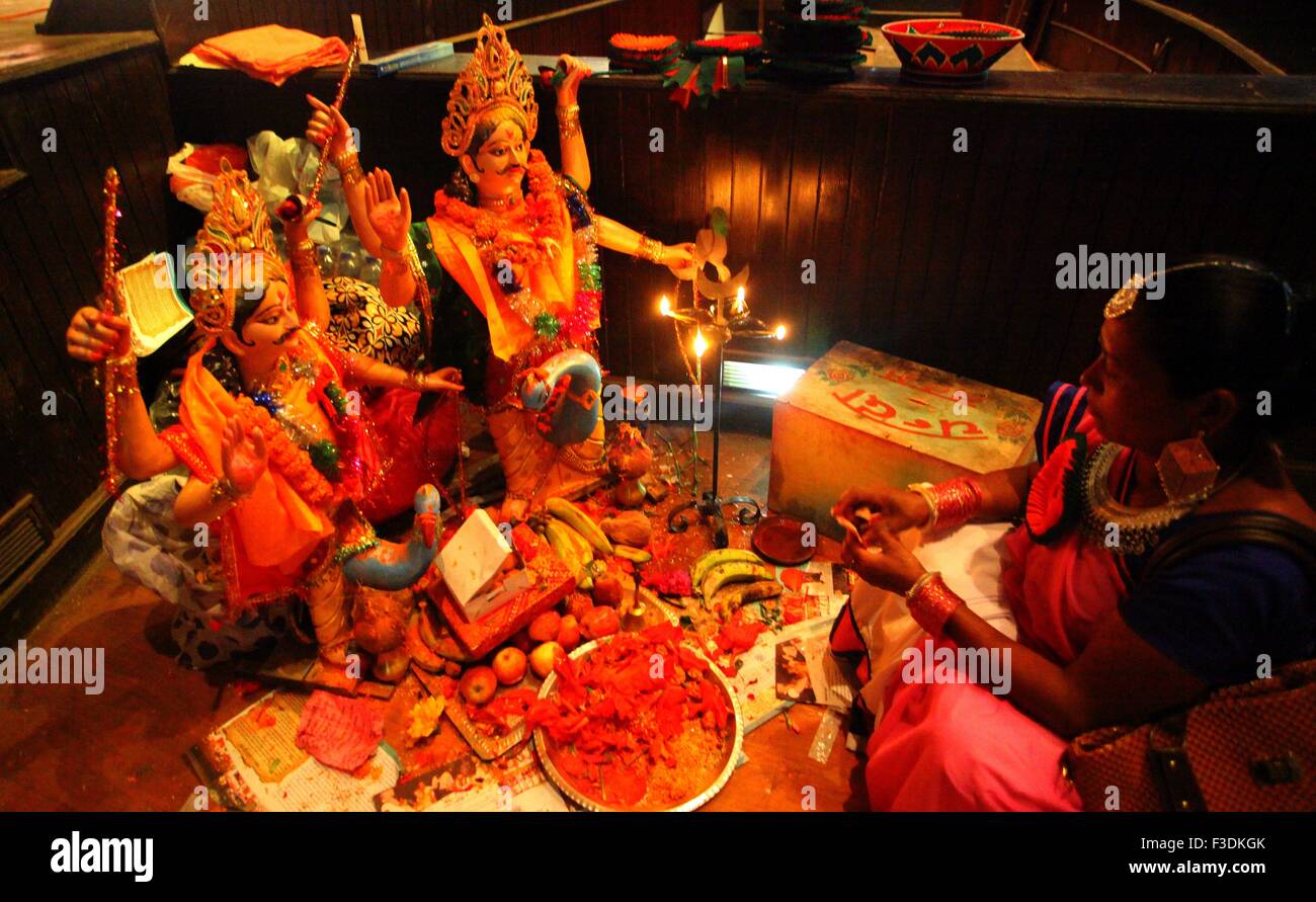 Jitiya festival hi-res stock photography and images - Alamy