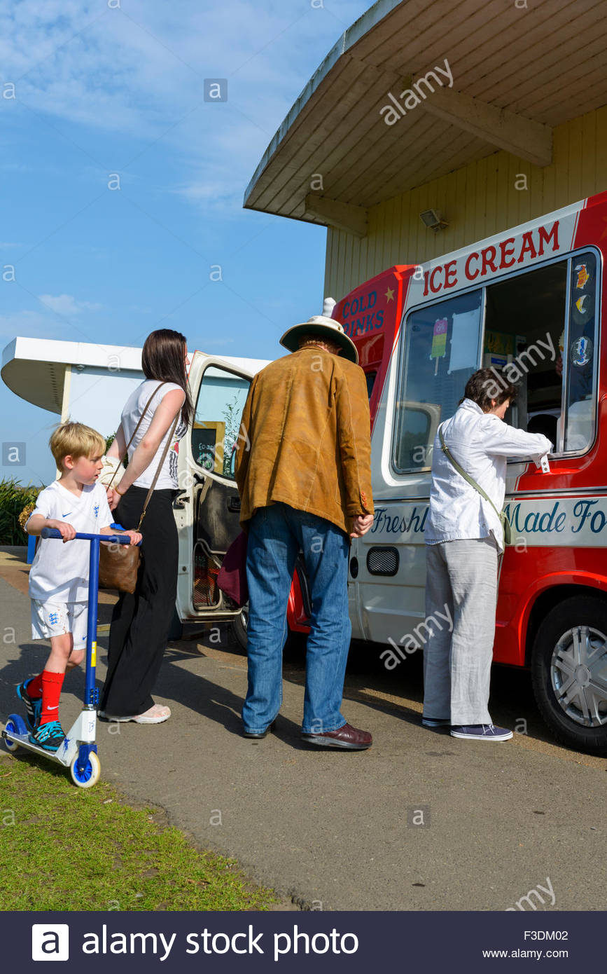 Ice Cream Seller Truck High Resolution Stock Photography and Images - Alamy