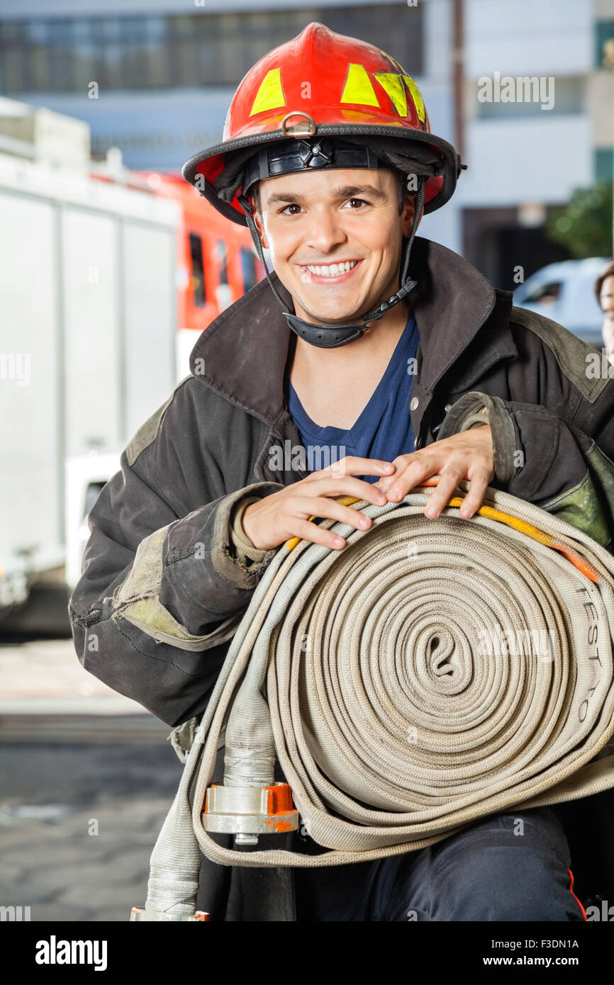 Fireman Hose Stock Photos & Fireman Hose Stock Images - Alamy