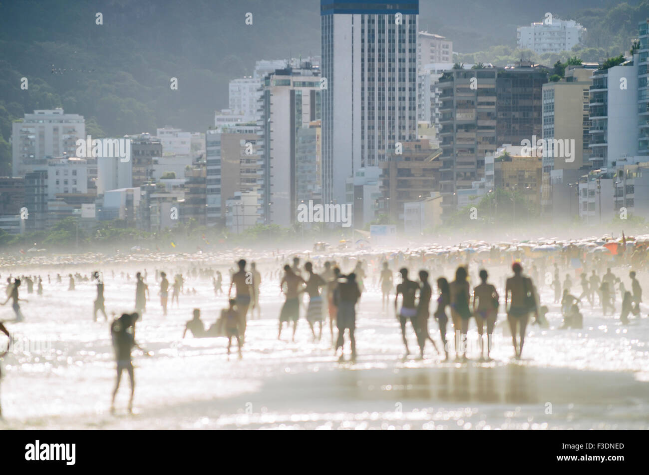 brazil, beach, people, ipanema, rio, brazilian, carioca, group, rio de ...
