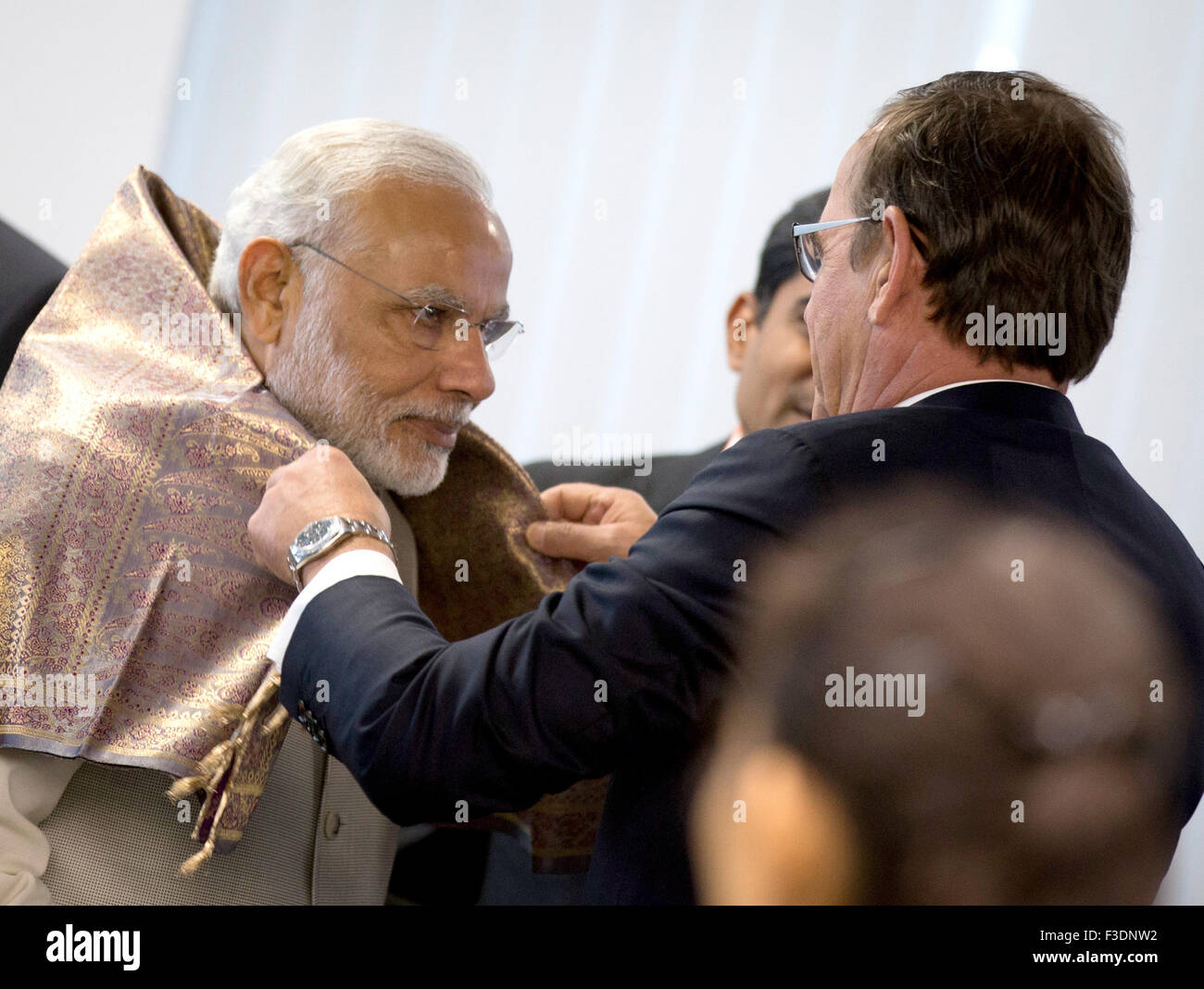 Bangalore, India. 06th Oct, 2015. Indian Prime Minister Narendra Modi ...