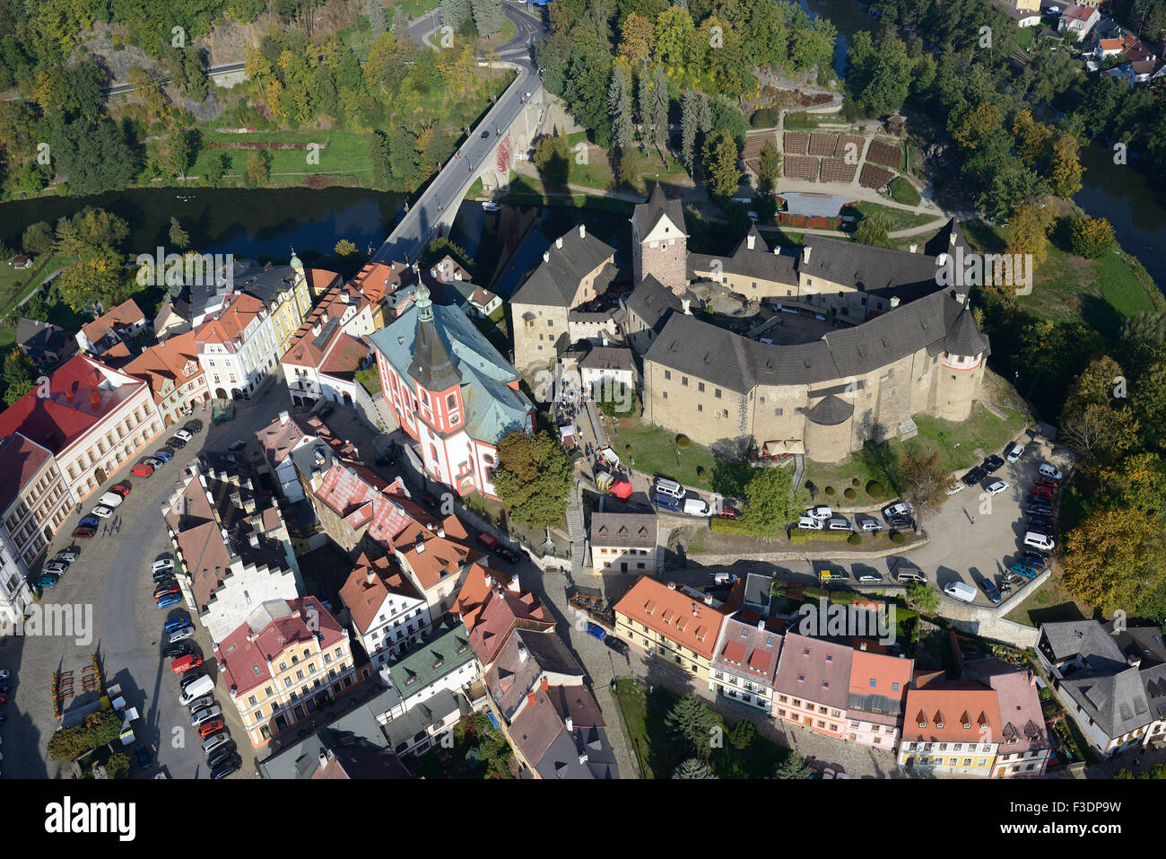 Loket Castle Czech Town High Resolution Stock Photography and Images ...