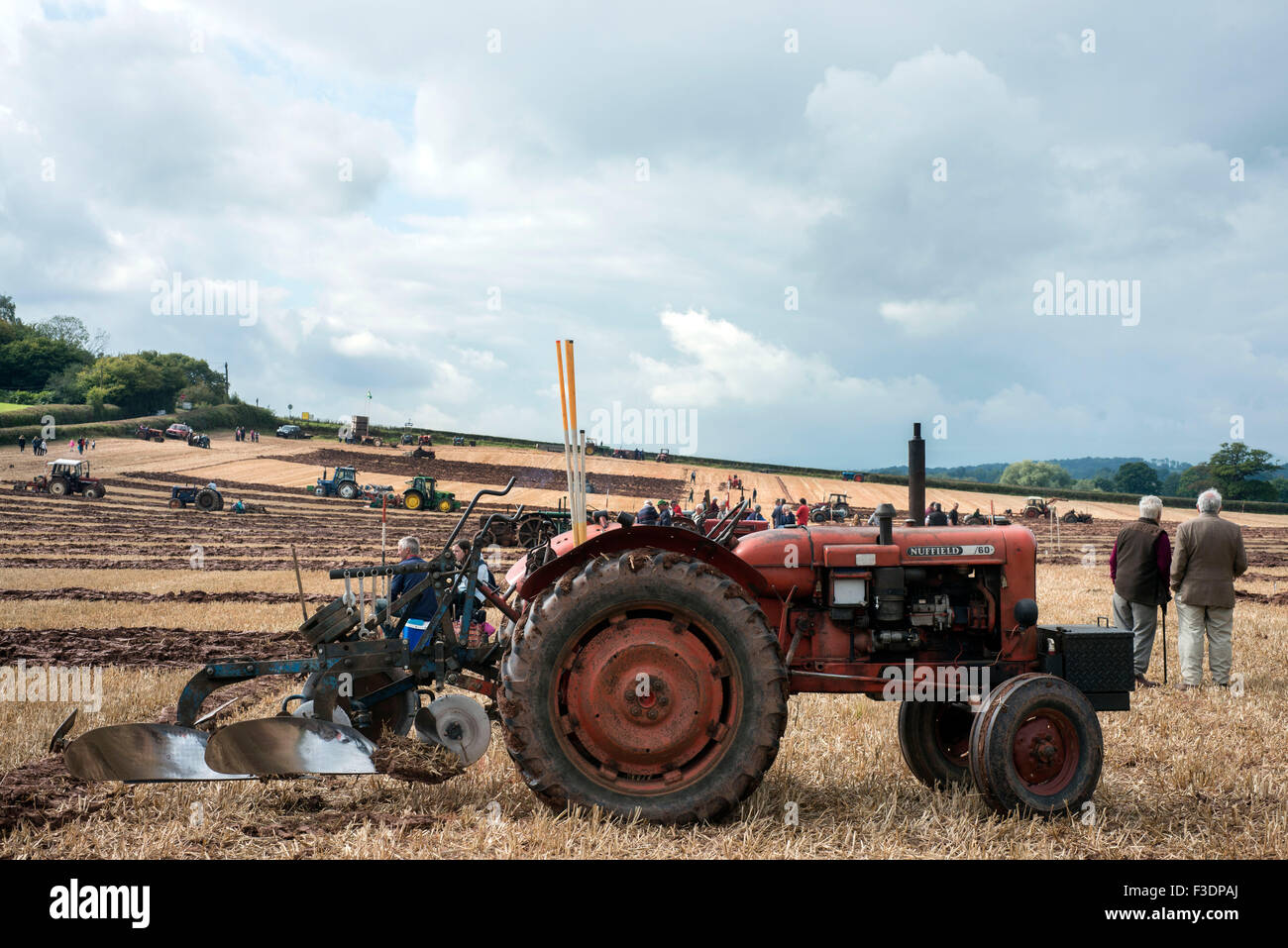 The Ploughing Match Stock Photo - Alamy