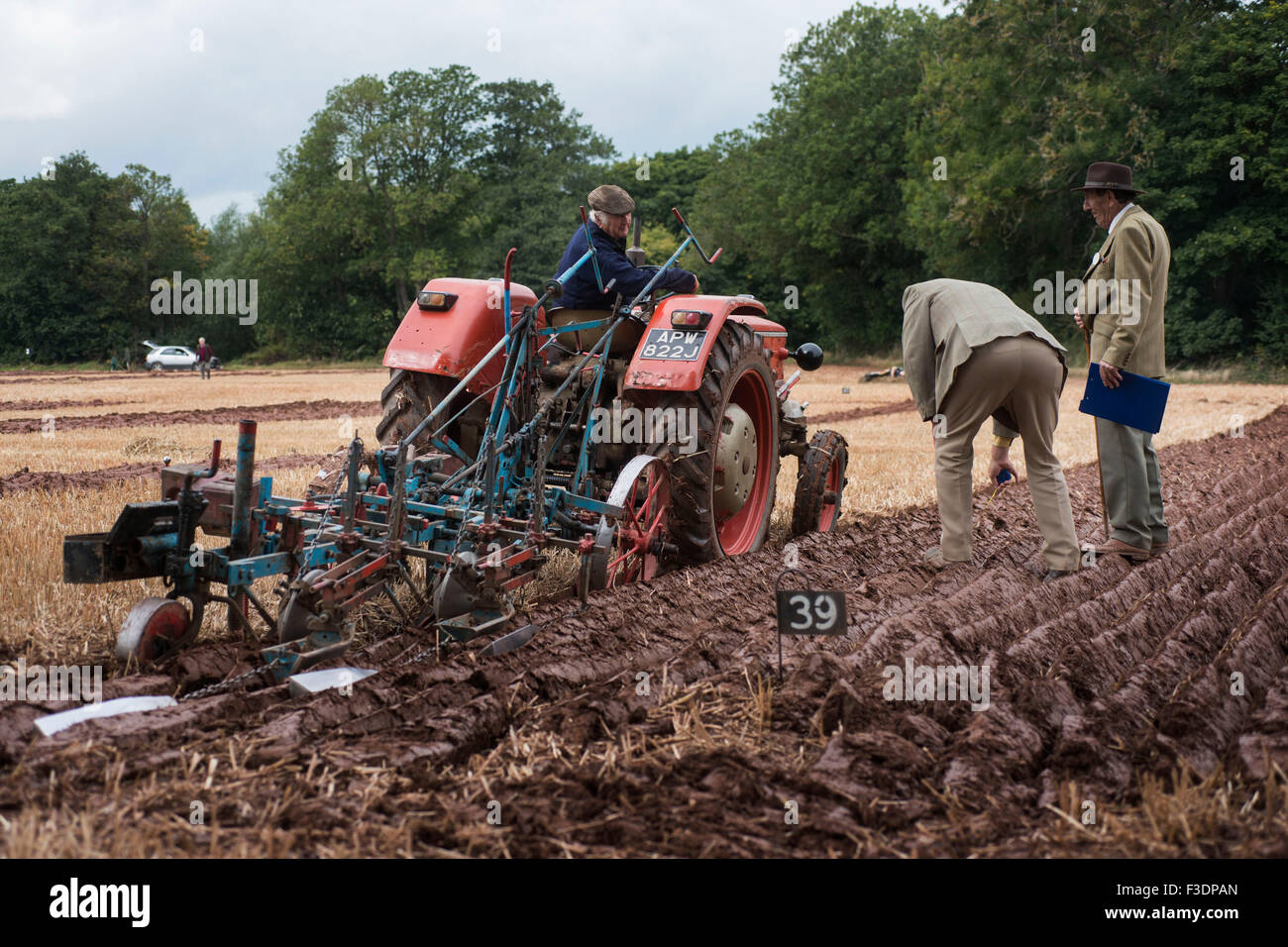 The Ploughing Match Stock Photo - Alamy