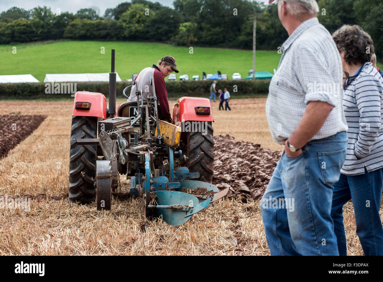 The Ploughing Match Stock Photo - Alamy