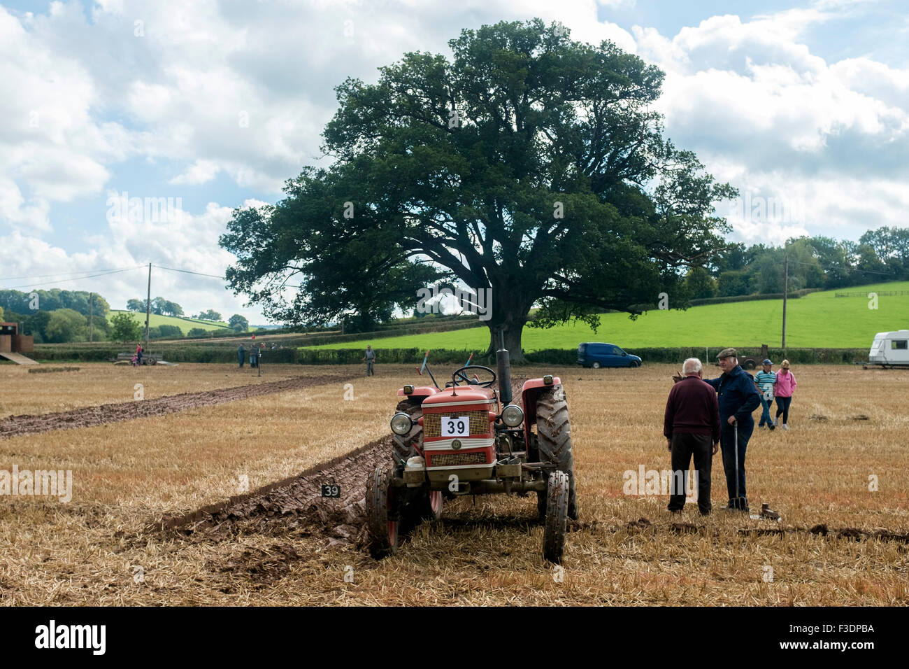 The Ploughing Match Stock Photo - Alamy