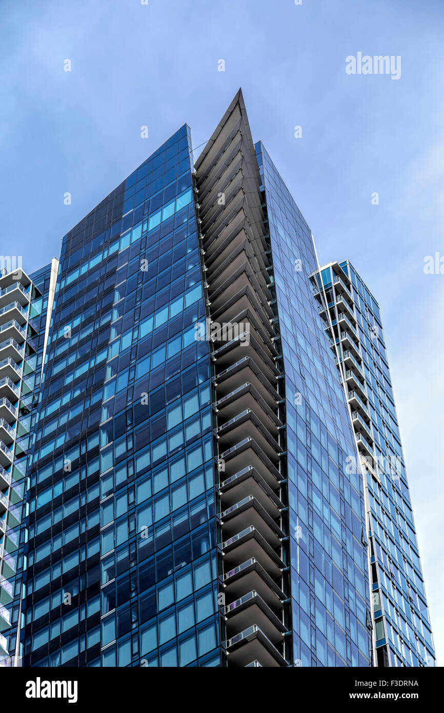 Modern high-rise and state-of-the art architecture in downtown ...