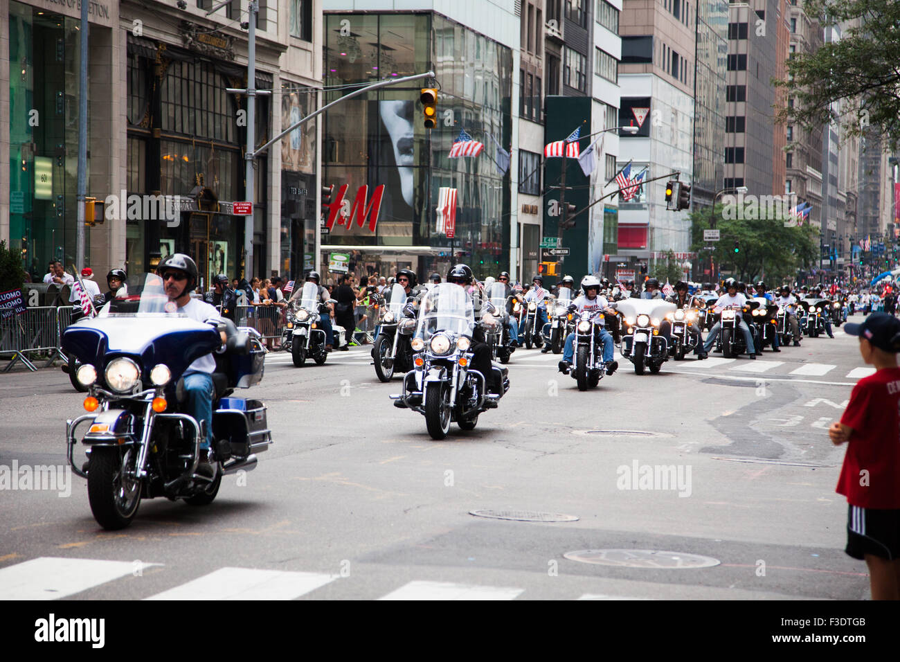 Labor day parade in new york city hi-res stock photography and images ...