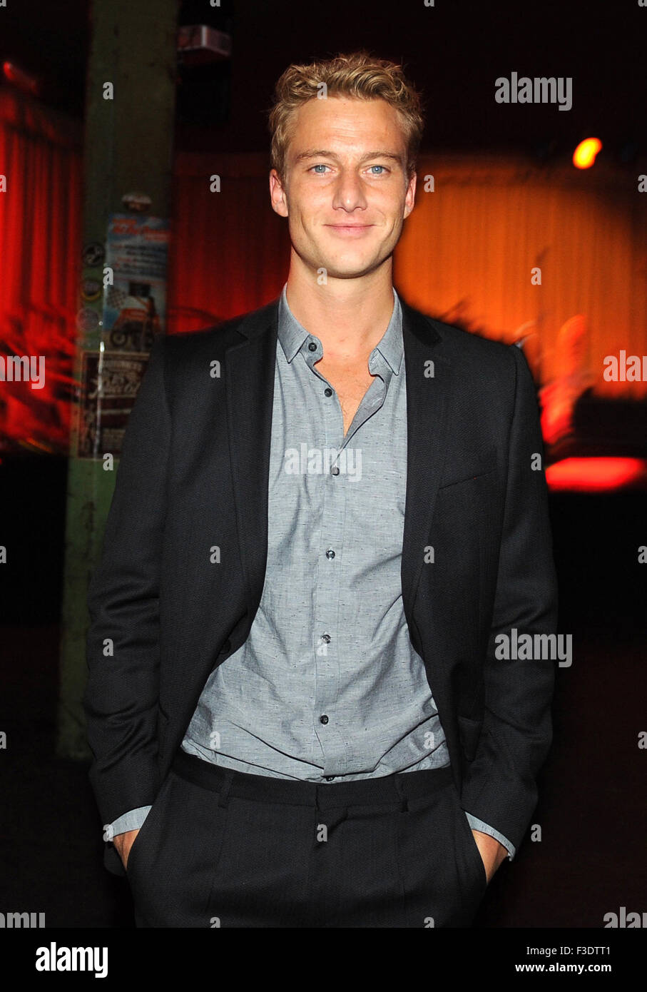 Actor Alexander Fehling at the aftershow party after the premiere of ...