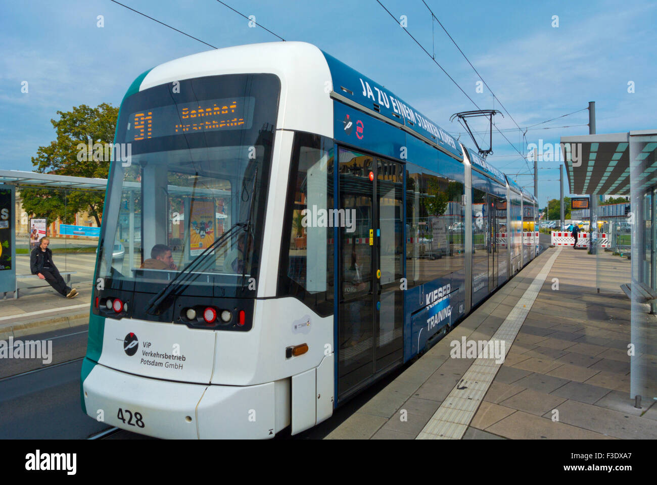 Tram, Potsdam, near Berlin, Germany Stock Photo - Alamy