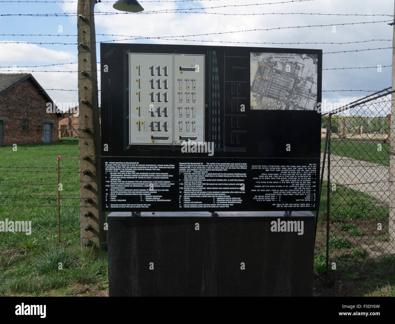 Auschwitz birkenau map hi-res stock photography and images - Alamy