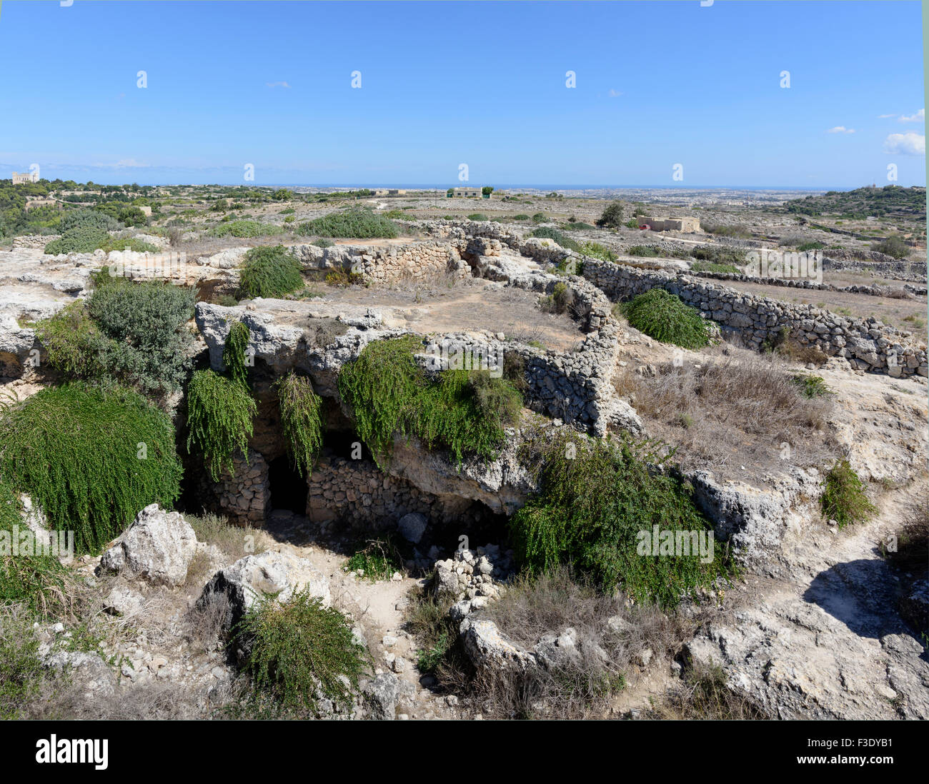 Malta caves hi-res stock photography and images - Alamy