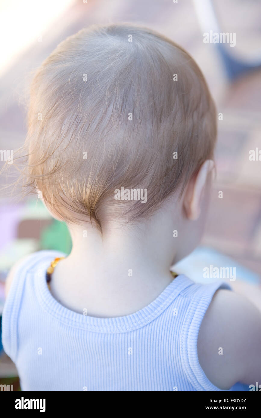 Back of baby's head Stock Photo - Alamy