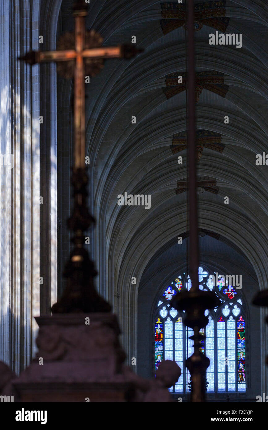 Catholics catholic church window hi-res stock photography and images ...