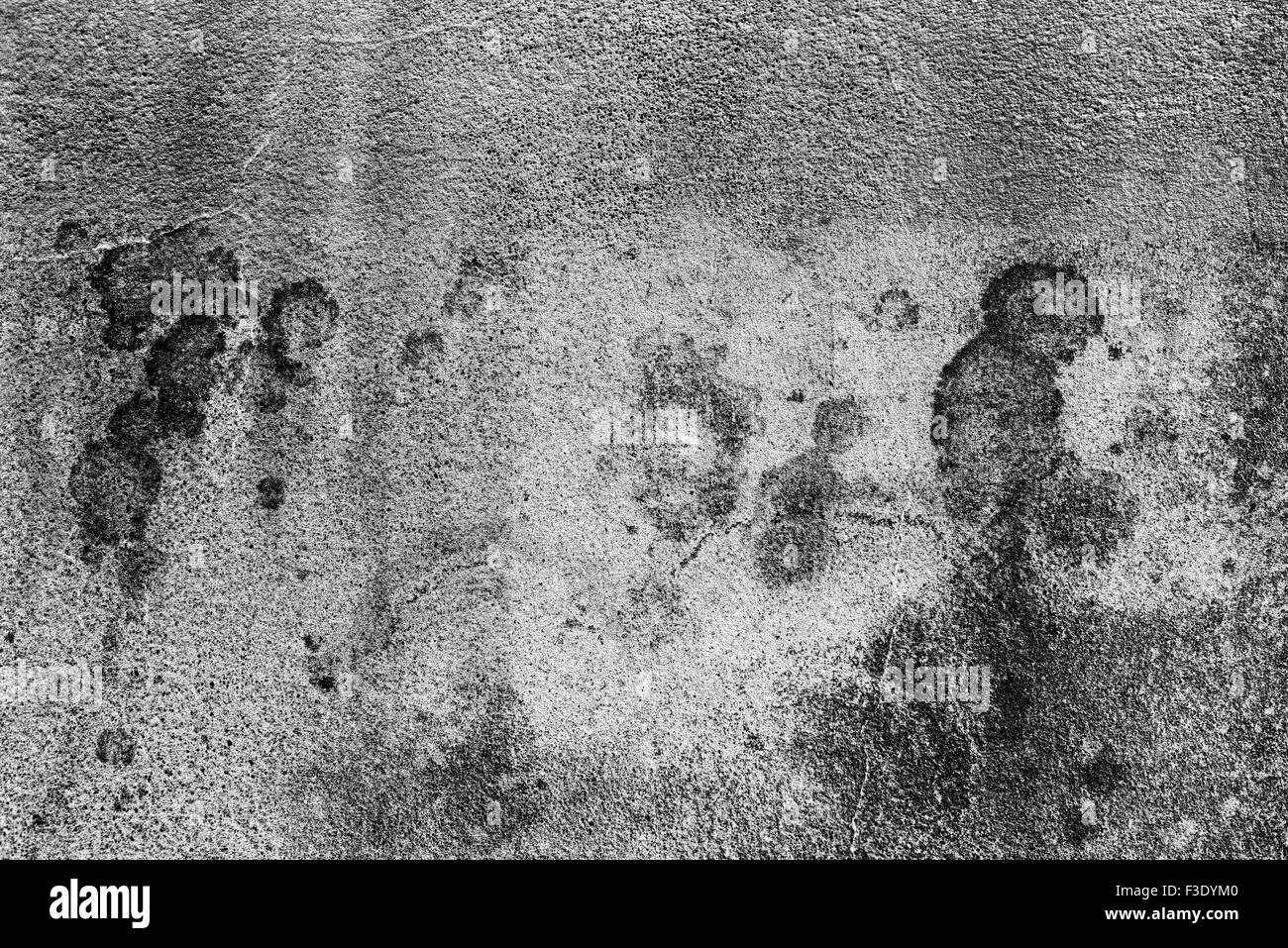 Stained concrete wall Stock Photo - Alamy