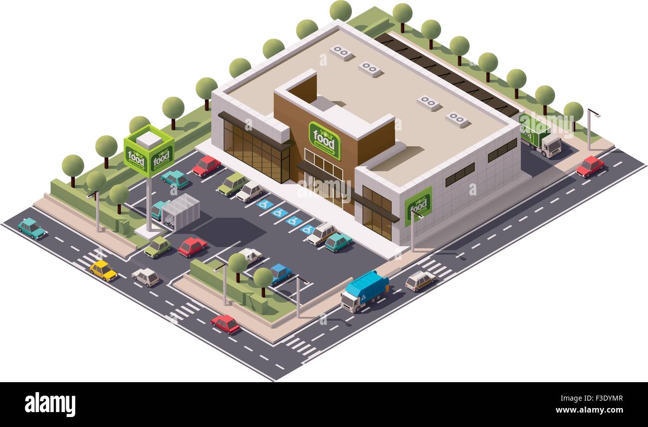 Vector isometric supermarket Stock Vector Image & Art - Alamy Vector isometric supermarket Stock Vector Image & Art - Alamy