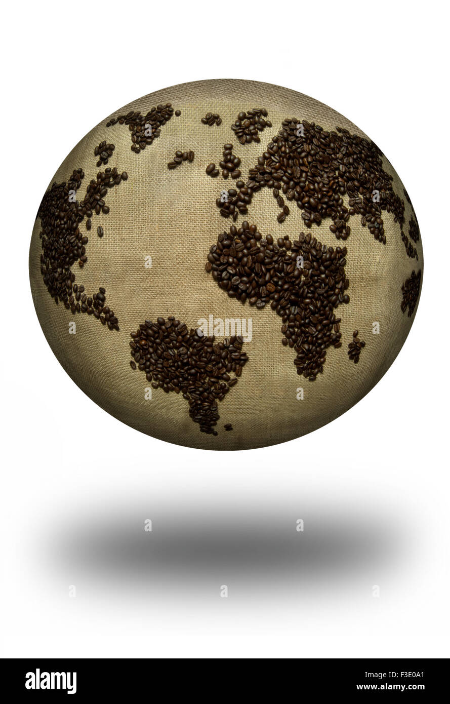 World coffee beans Cut Out Stock Images & Pictures - Alamy