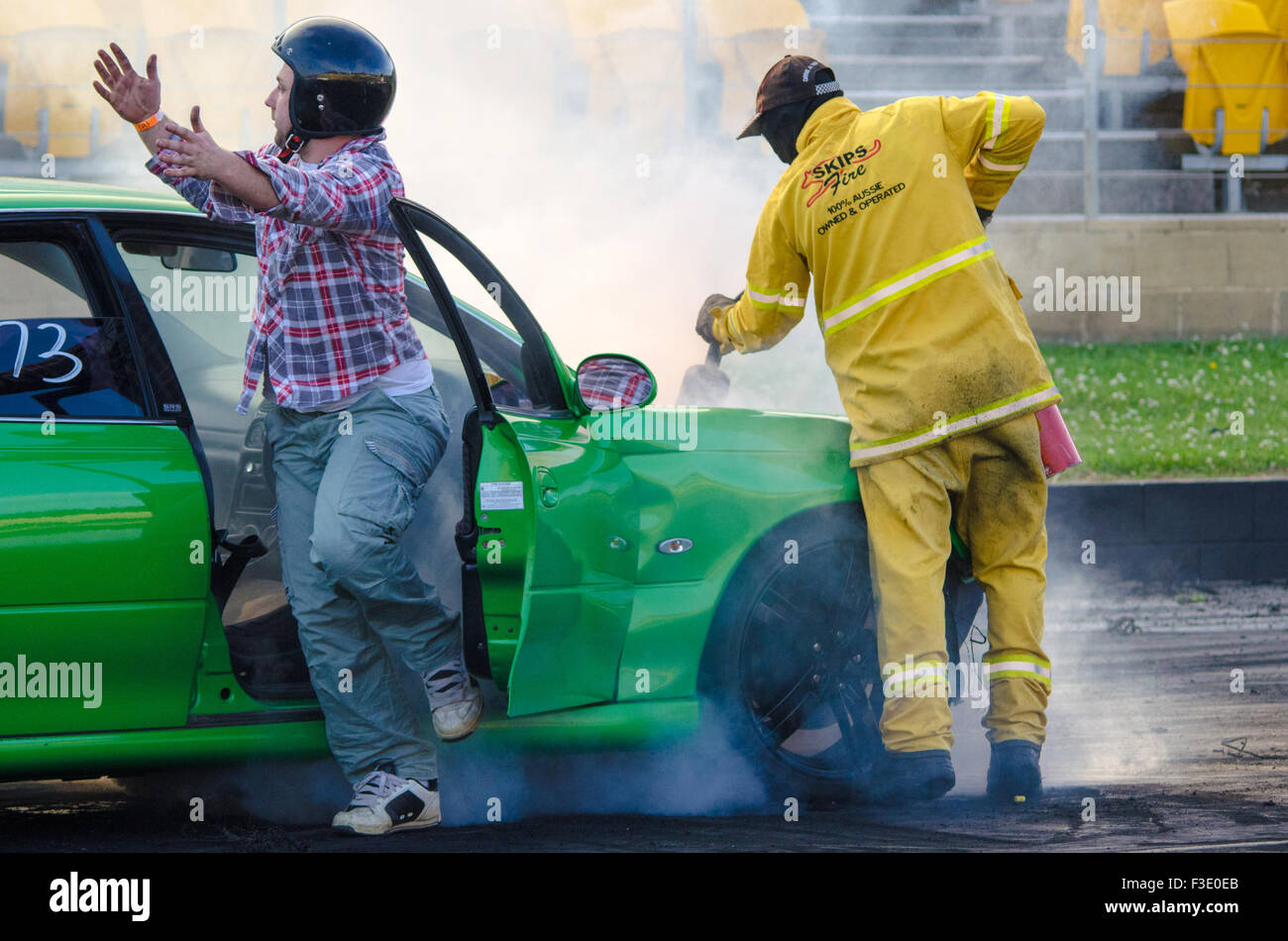 Sydney, Australia. 5th October, 2015. Drivers provided spectators and ...