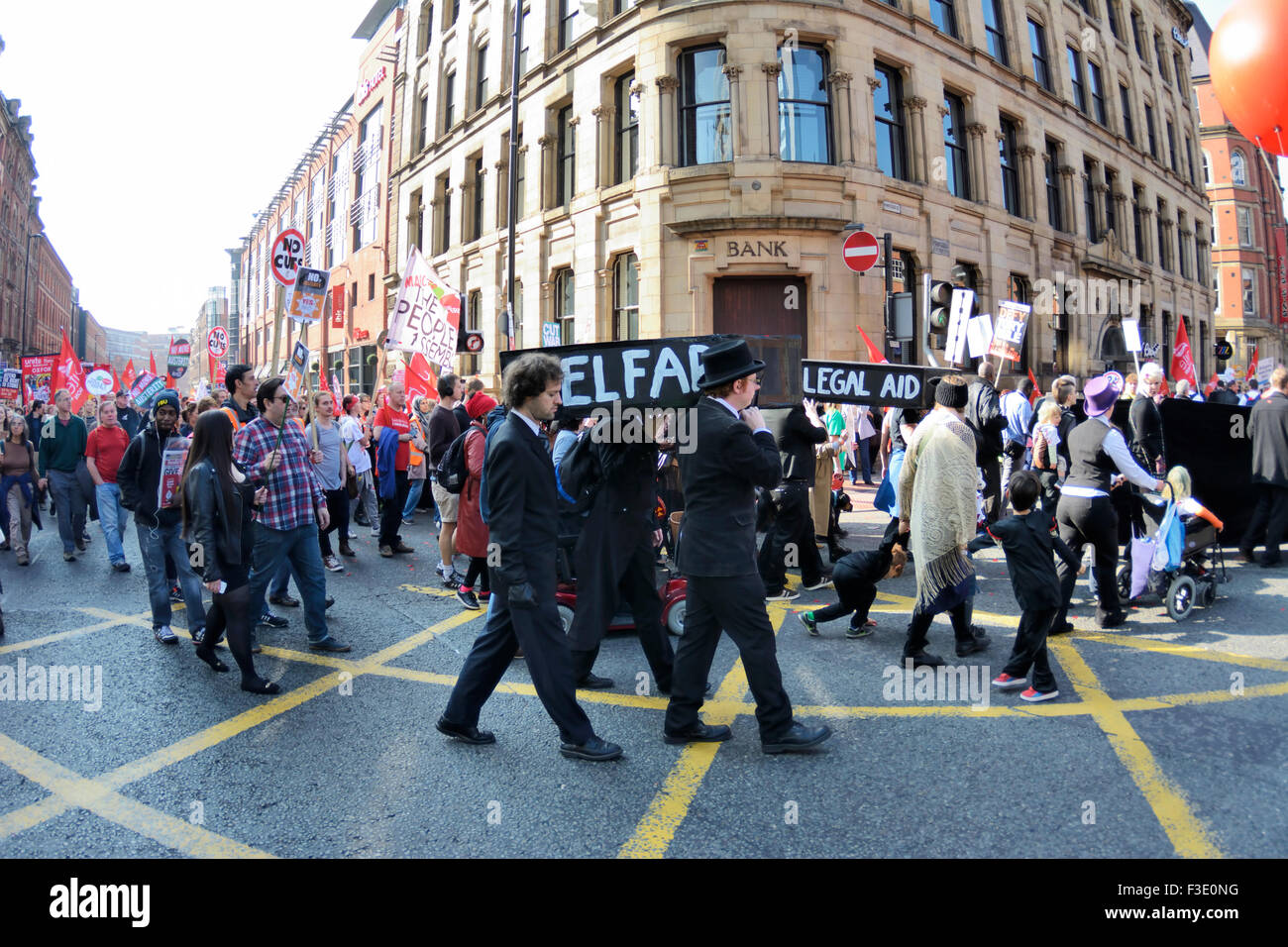 Anti conservative party march hi-res stock photography and images - Alamy