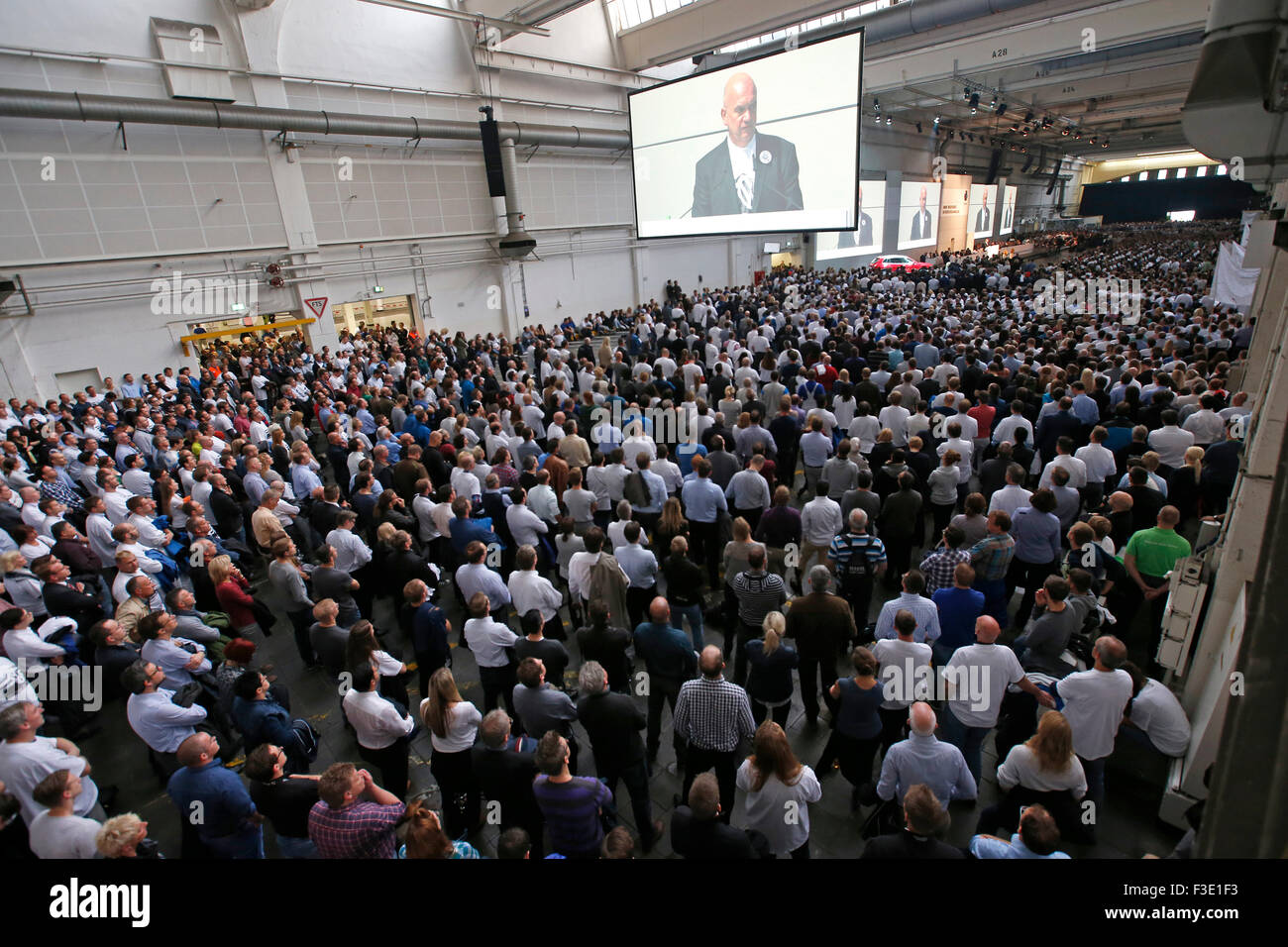 Wolfsburg, Germany. 6th October, 2015. A handout picture made available ...