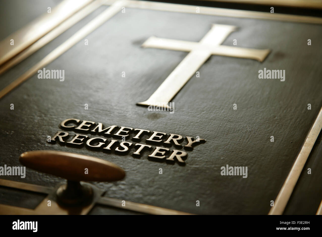 Cemetery register in Commonwealth War Graves cemetery Stock Photo - Alamy