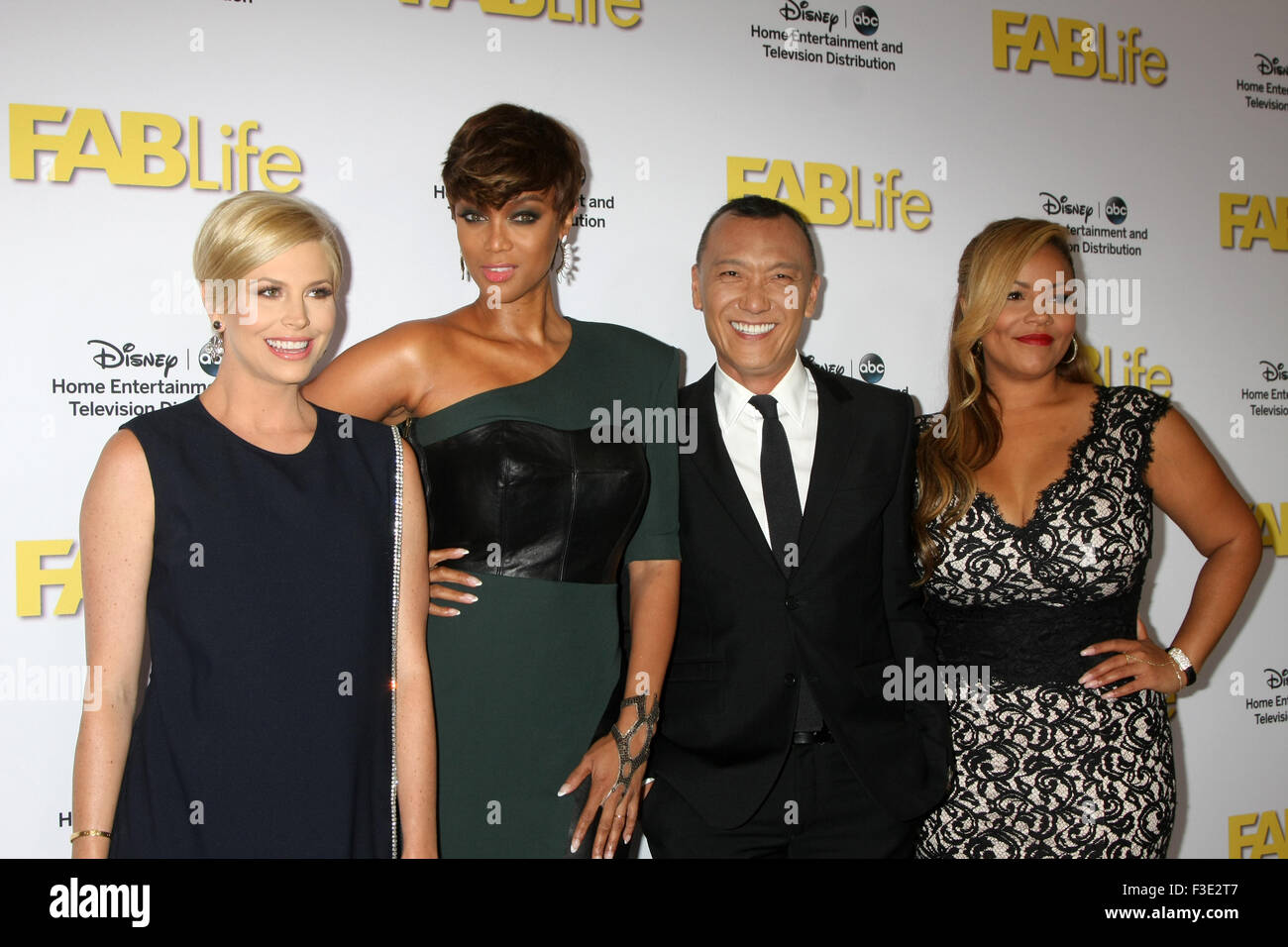 ABC TCA Summer 2015 Party Arrivals Featuring: FABLife Cast, Tyra Banks Where: Beverly Hills ...