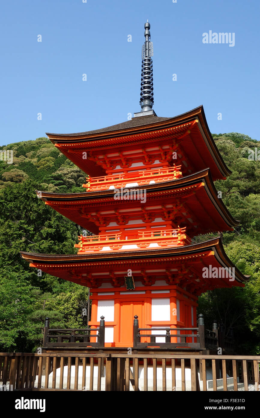 Three story pagoda kiyomizu dera temple hi-res stock photography and ...