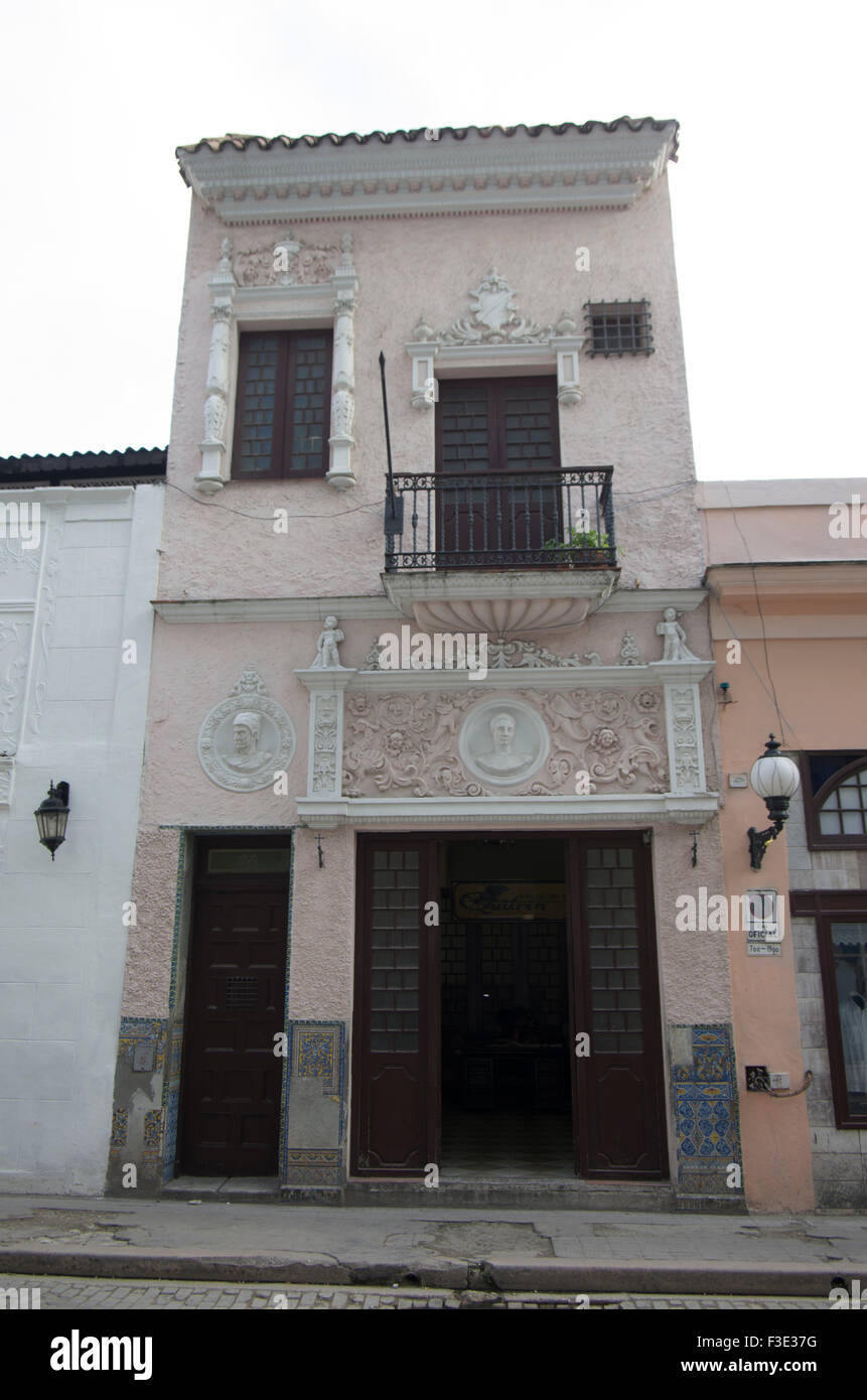 One of the many beautiful restored old Spanish colonial buildings on ...