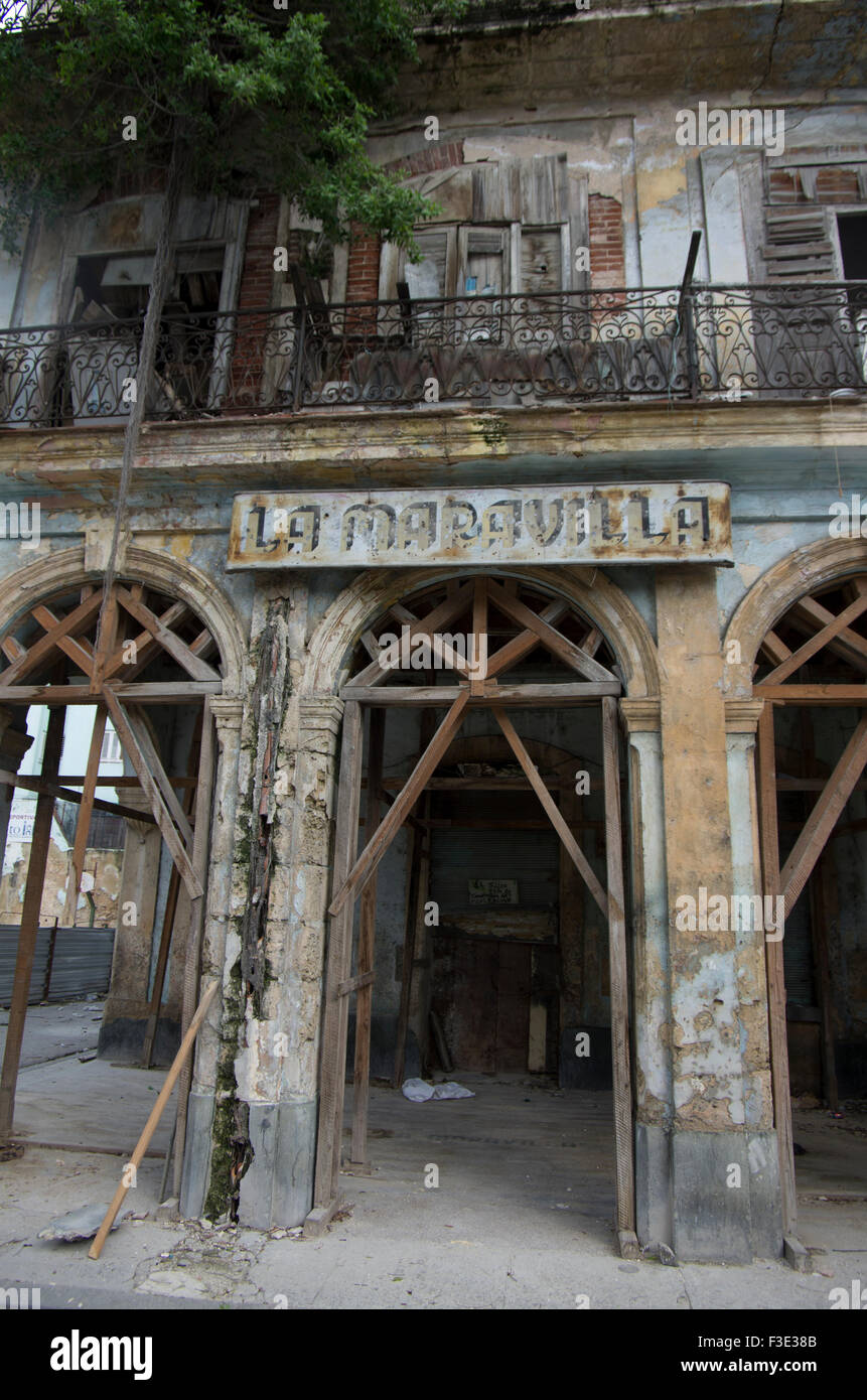 La Maravilla, The Marvelous, ruined massive building structure in ...
