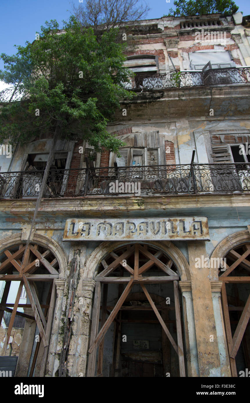 La Maravilla, The Marvelous, ruined massive building structure in ...